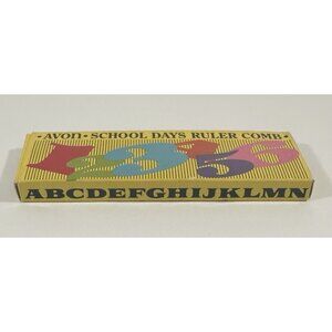 Avon | Accessories | Avon Novelty Plastic School Days Ruler Hair Comb ...